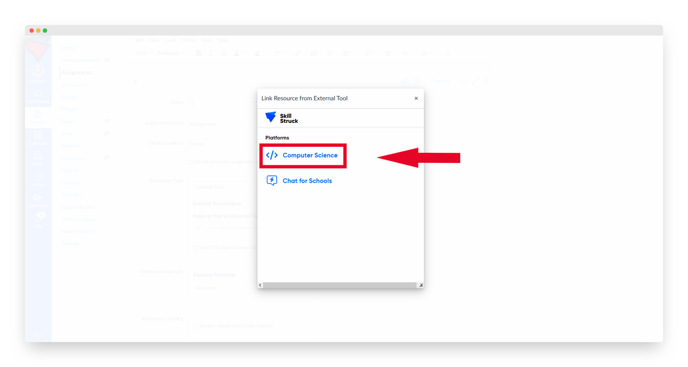 How to Use the Canvas Integration With Skill Struck (For Teachers)